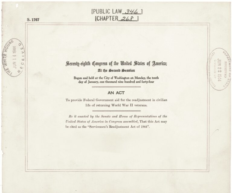 Taking Care of Your Own: the GI Bill History | OddFeed